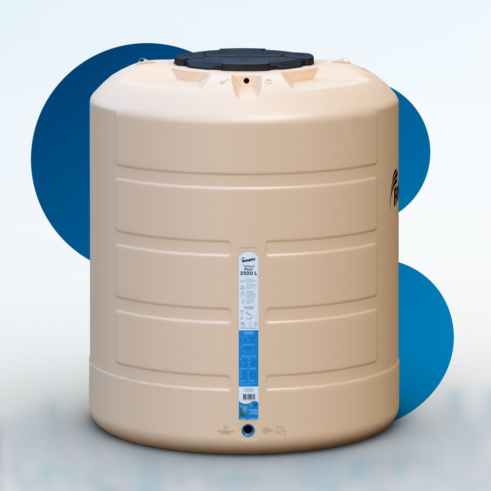 Tanque Plus+ 2500L GDPV - rotoplas